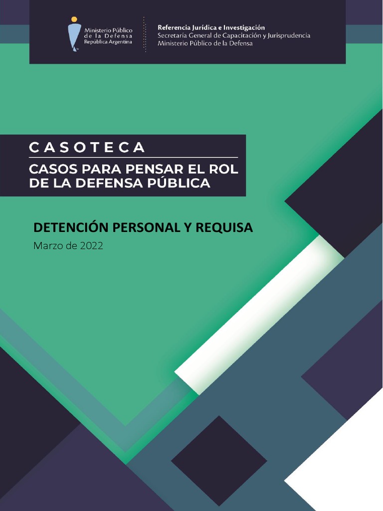 Detención Personal y Requisa | PDF | Política | Ciencias sociales