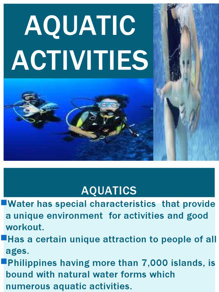 Aquatic Activities | PDF | Scuba Diving | Snorkeling