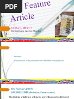 Key Features of Newspaper Articles | PDF