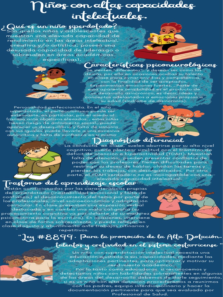 Infografia. Niños Con Altas Capacidades Intelectuales. | PDF | Desorden ...