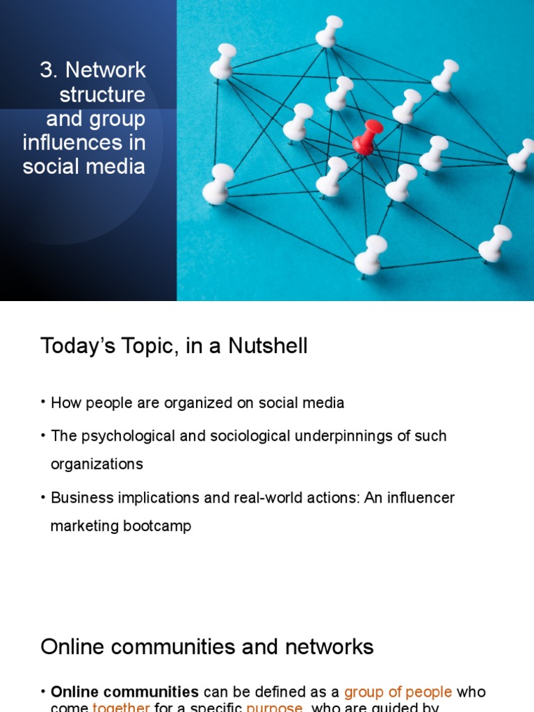 Network Structure and Group Influences in Social Media Final | PDF | Social Media | Popular ...