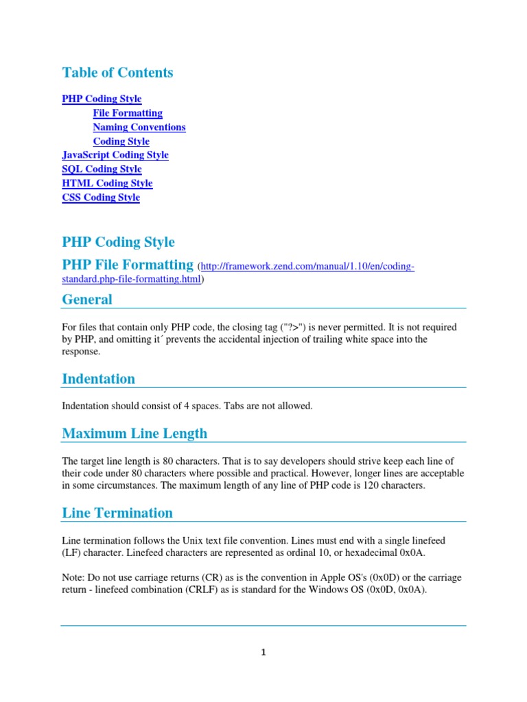 Coding Standards Pdf Class Computer Programming Variable Computer Science