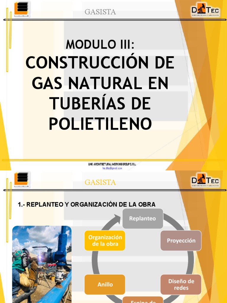 Modulo Iii Gasista | PDF | Tubería (transporte de fluidos) | Materiales
