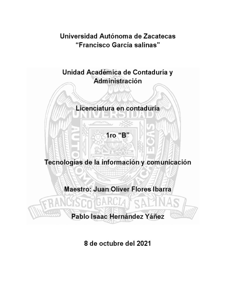 Tarea 2 TICS Secciones | PDF | Maestros | Tecnología de información y comunicaciones