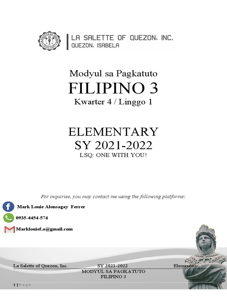 Fil 3 Q4 W1 Lui | PDF