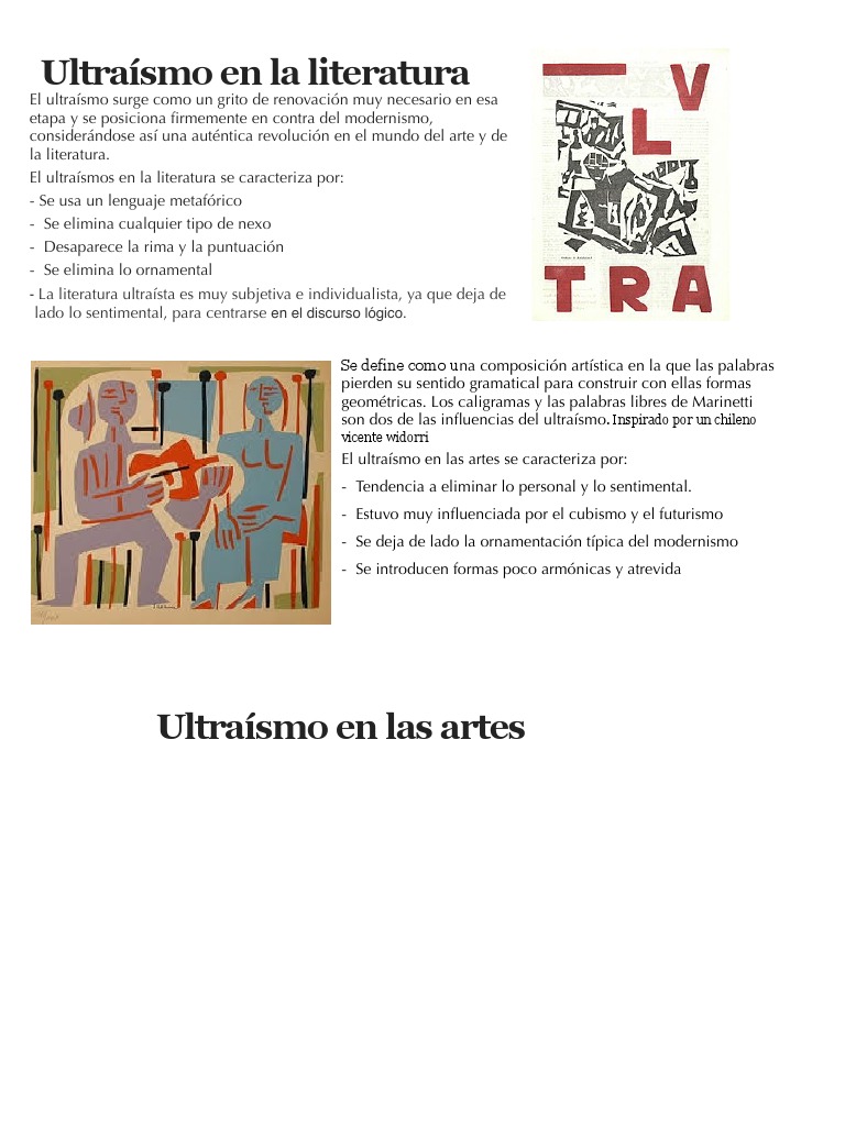Ultraísmo | PDF | Clásicos