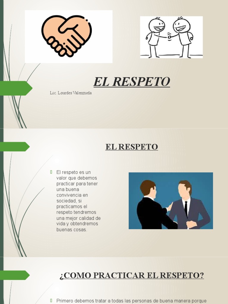 Importancia y Práctica del Respeto | PDF