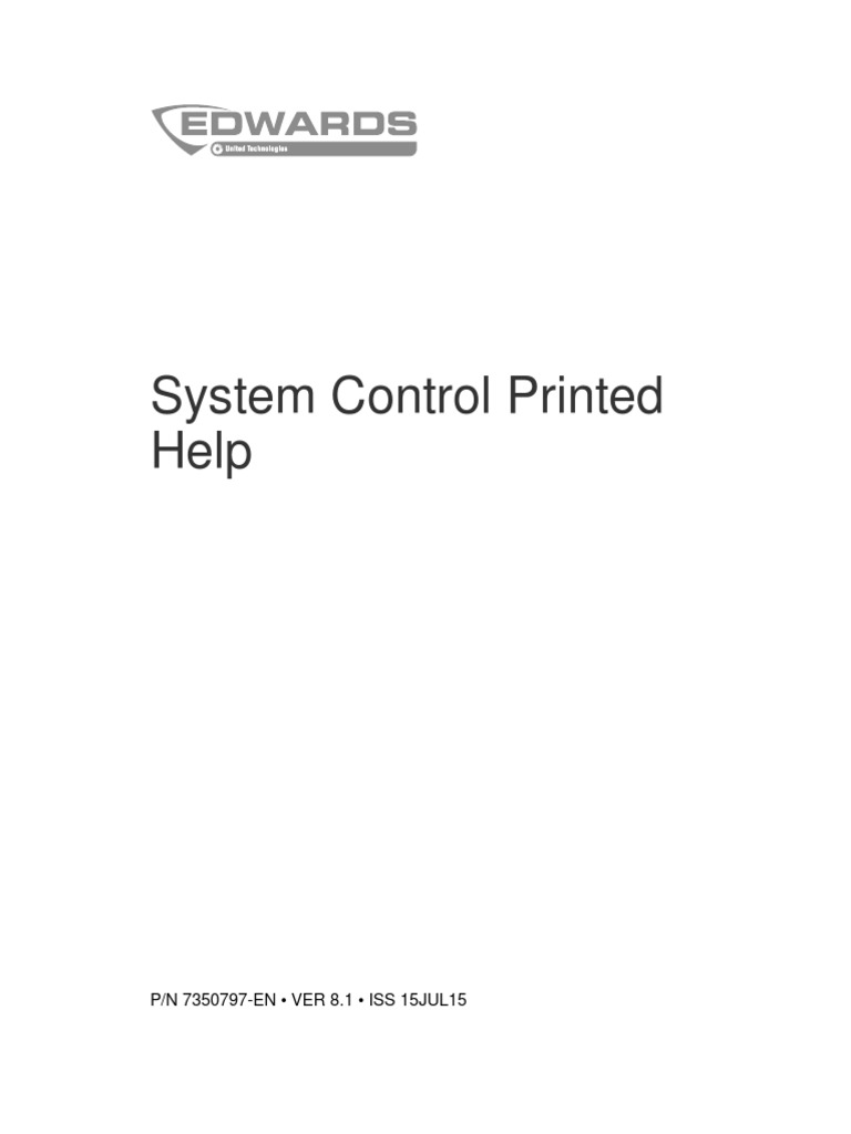 7350797-En V8.1 FireWorks System Control Printed Help | PDF | Window (Computing) | Security Alarm