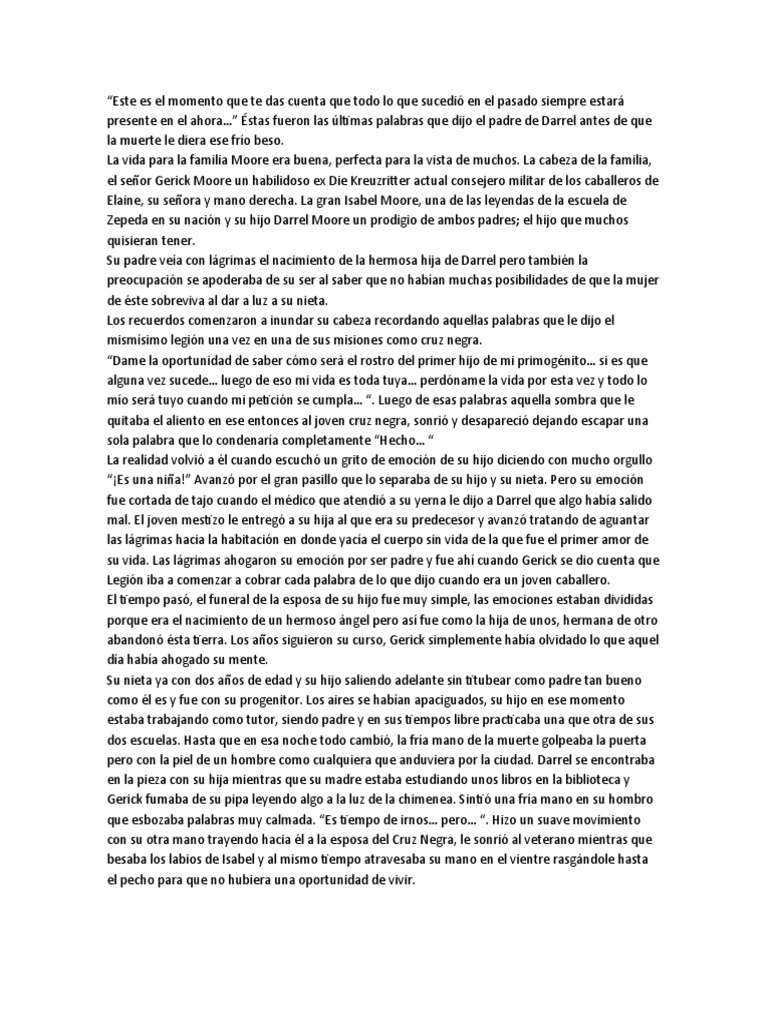 La Historia de Un Hombre Que Lo Perdió Todo. | PDF