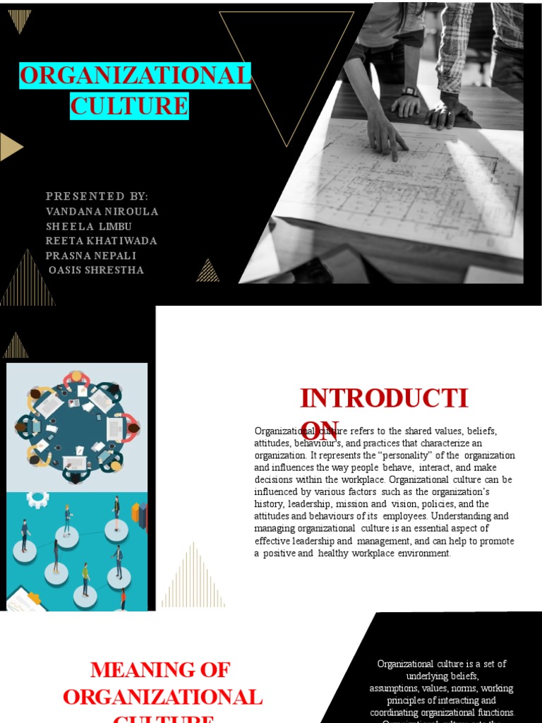 ORGANIZATIONAL CULTURE Autosaved | PDF | Organizational Culture | Leadership