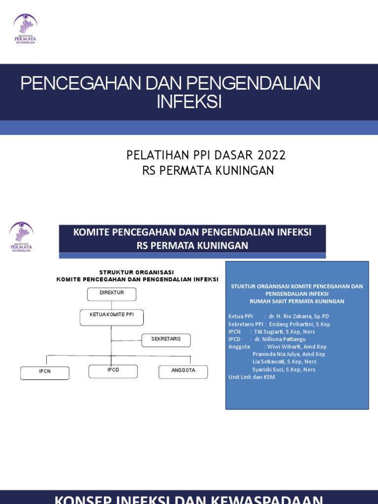 Pencegahan Dan Pengendalian Infeksi: Pelatihan Ppi Dasar 2022 Rs ...