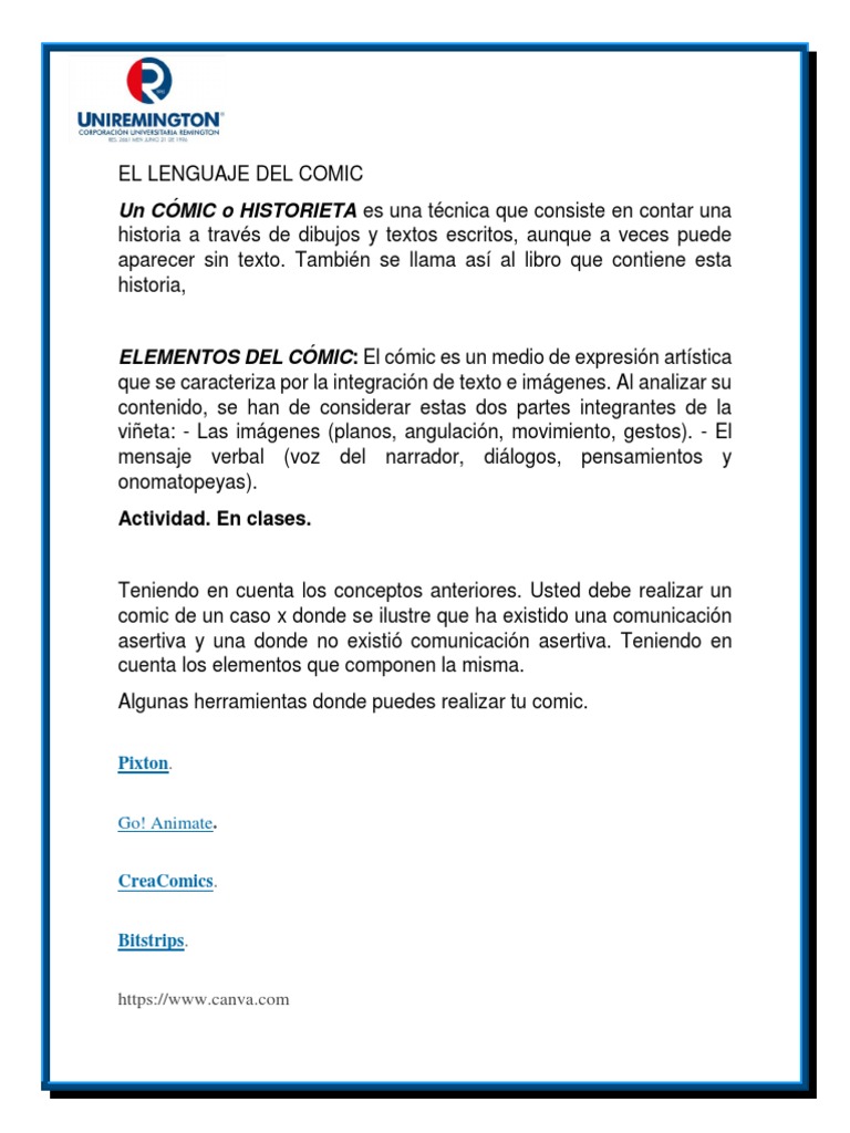 El Lenguaje Del Comic | PDF