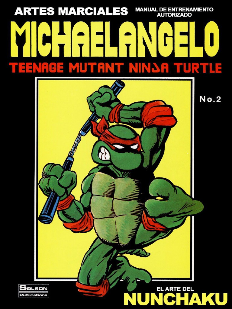 Teenage Mutant Ninja Turtles Authorized Training Manual #2 | PDF