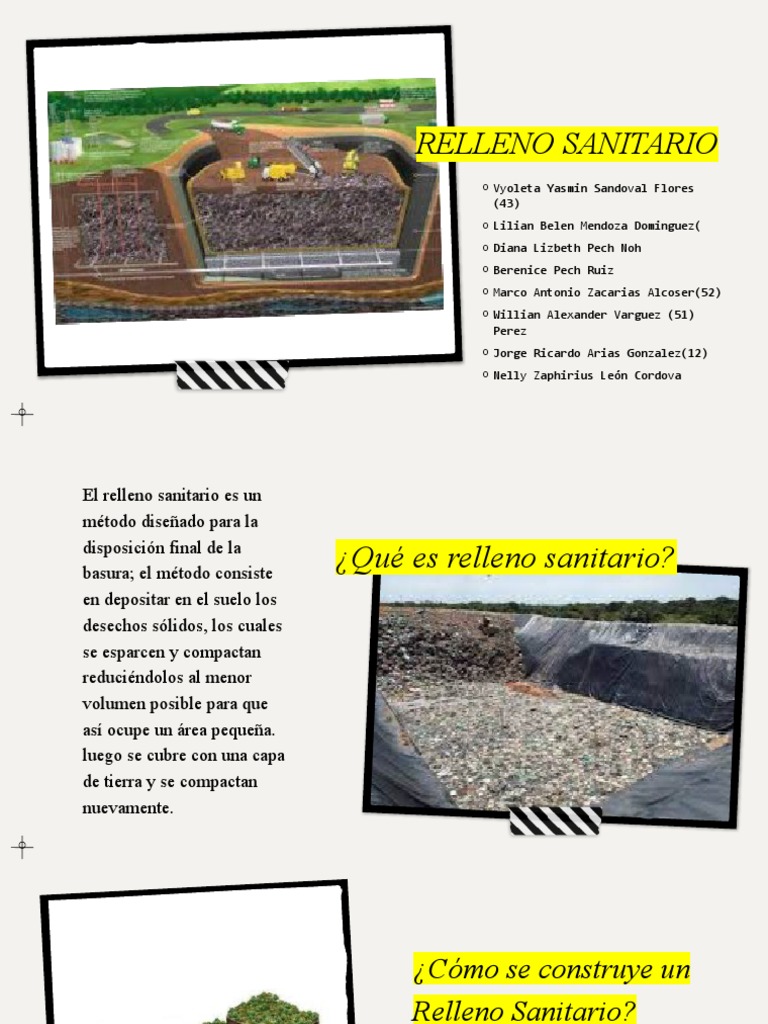 Relleno Sanitario | Descargar gratis PDF | Vertedero | Residuos