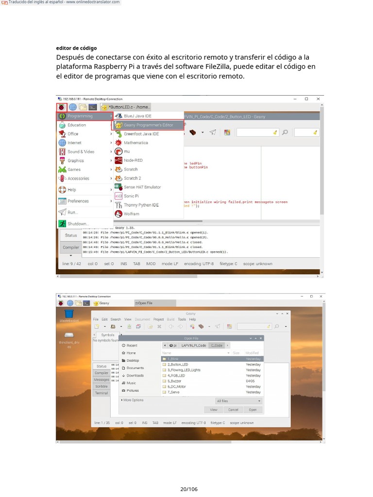 Super Sater Kit For Raspberry Pi (021-030) .En - Es | PDF | Diodo emisor de luz | Python ...