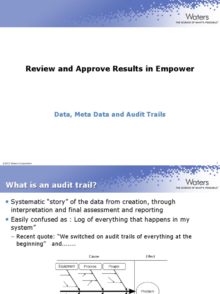 Empower Data Review and Approval | PDF | Audit | Databases