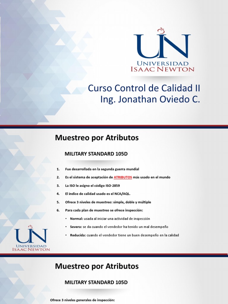 Muestreo por Atributos en MIL STD 105D | PDF | Muestreo (Estadísticas)