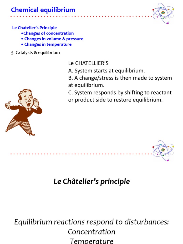 Le Chatellier Principle 1 | PDF | Chemical Equilibrium | Chemical Reactions