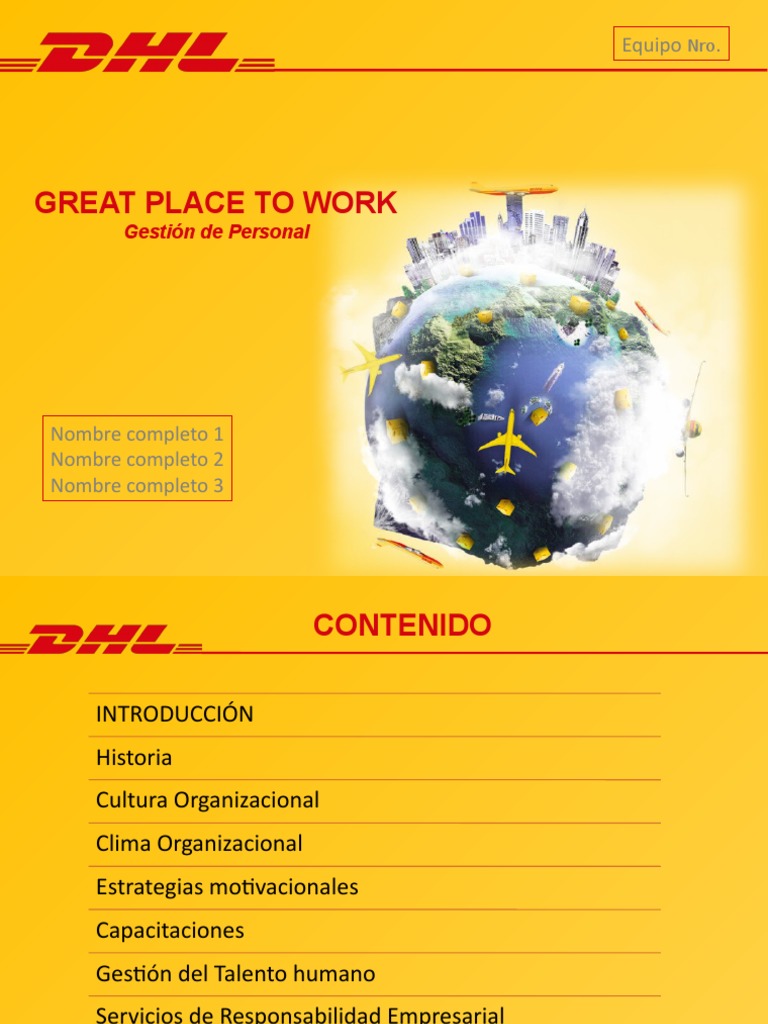 Presentación DHL | PDF