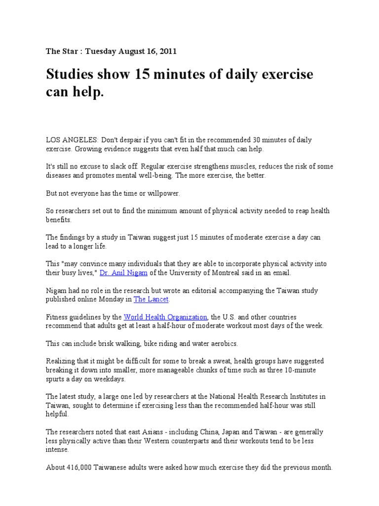 English | Download Free PDF | Physical Exercise | Physical Fitness