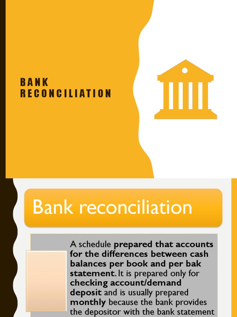 Bank Reconciliation Explained: Methods & Items | PDF | Deposit Account ...