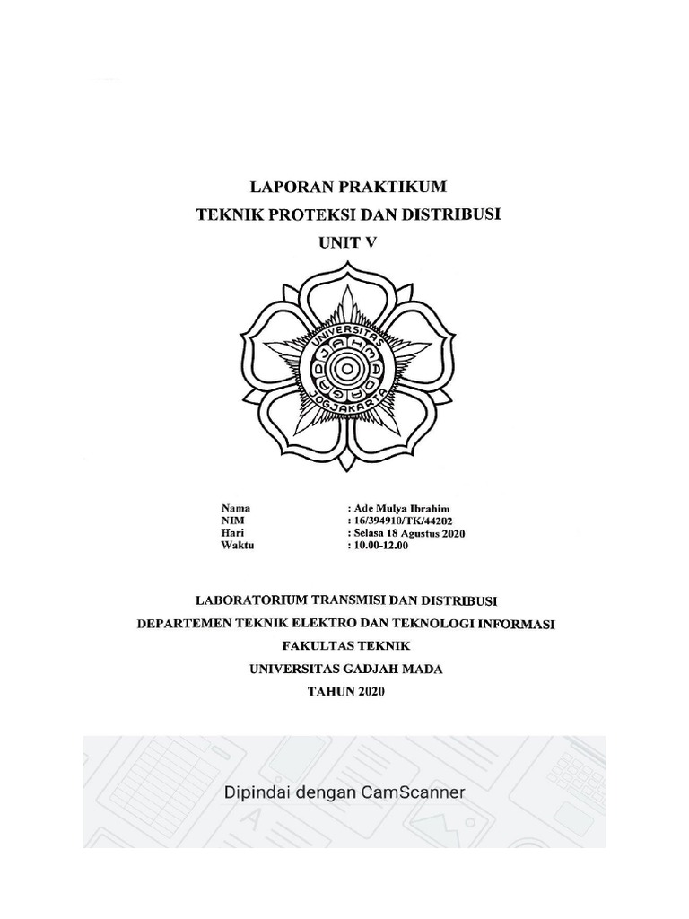 Laporan Praktikum Unit 5 (Ade Mulya Ibrahim) | PDF