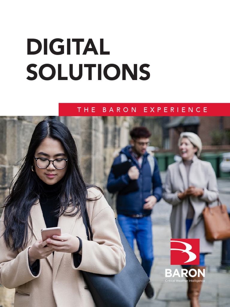 2020 07 - Digital Solutions Brochure | PDF | Mobile App | Weather ...