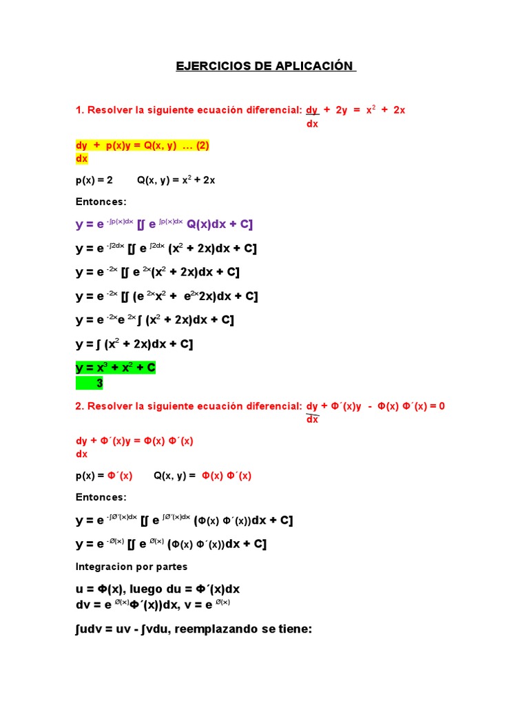 Ejercicios de Plicacion Catorce - Ucv - Matematica Iii | PDF | Conceptos matemáticos | Objetos ...