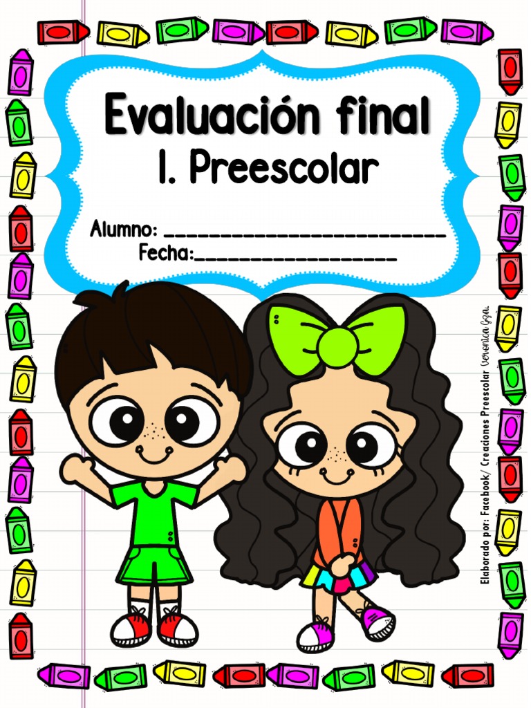 Examen Primero Preescolar | PDF | Educación de la primera infancia