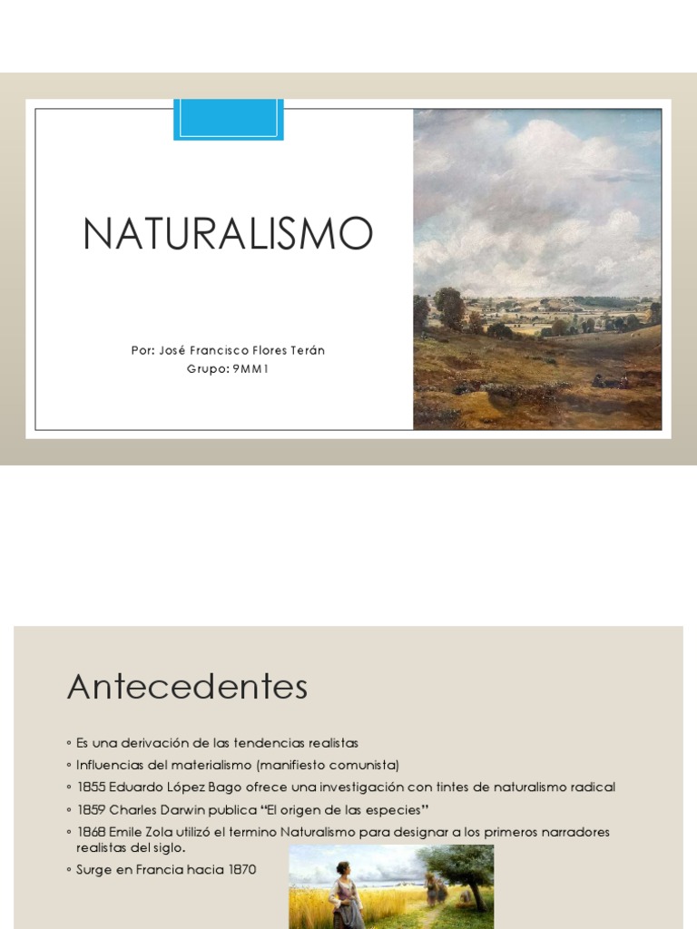 Naturalismo | PDF | Ciencias sociales | Filosofía