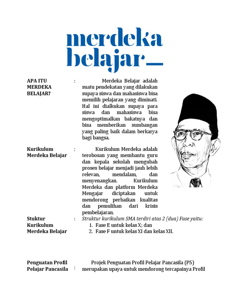 Apa Itu Merdeka Belajar | PDF