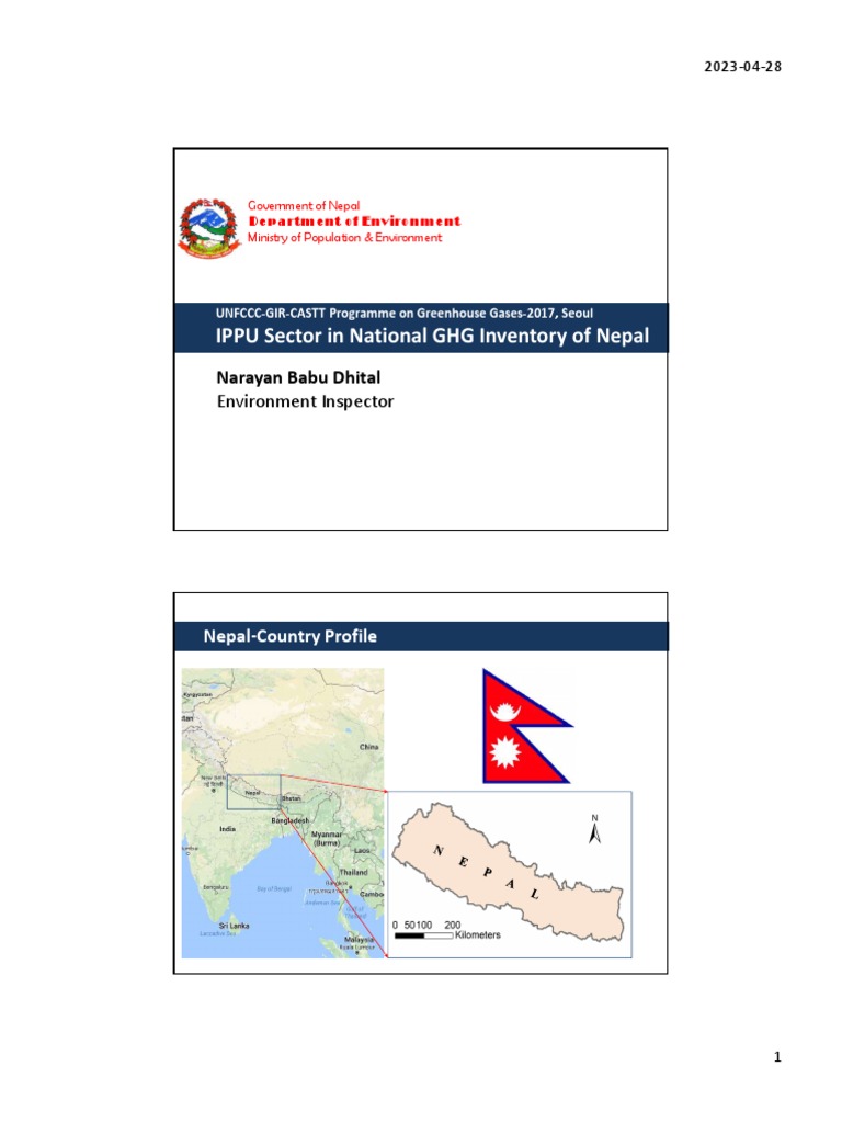 IPPU Sector in National GHG Inventory of Nepal | PDF | Greenhouse Gas ...