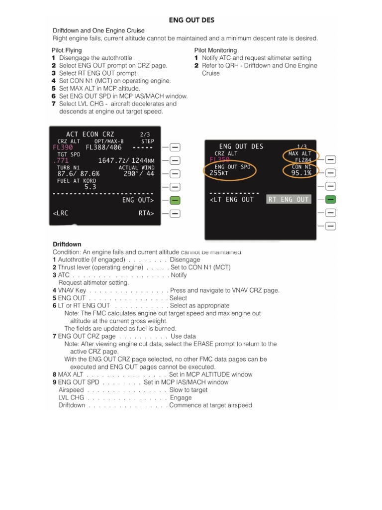 Drift Down FMC | PDF