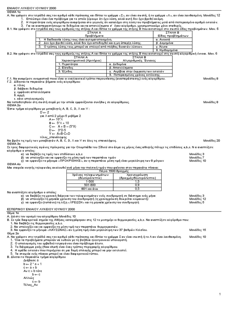 Algos | PDF Algos | PDF
