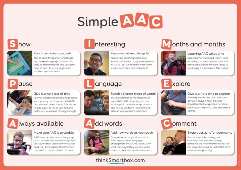 Simple AAC Poster | PDF