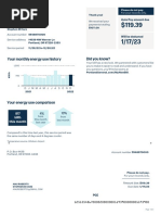 Aep Sample Bill | PDF | Efficient Energy Use | Electric Power Transmission
