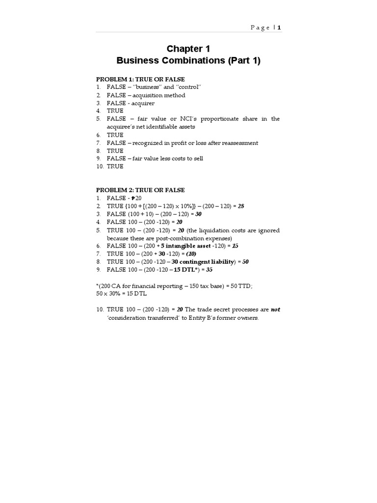 Abc Chapter 1 Solman 2020 Millan Abc - Compress | PDF | Goodwill (Accounting) | Equity (Finance)