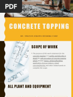 Sample CHB Installation | PDF | Masonry | Specification (Technical ...