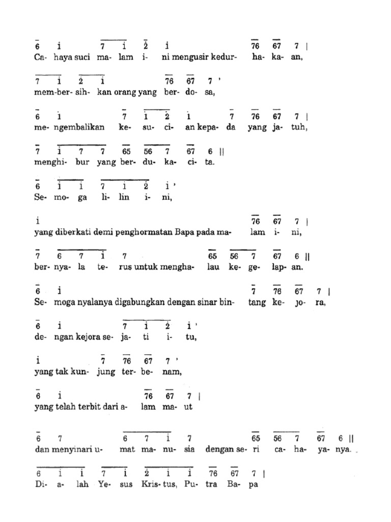 Madah Paskah 514b HLM 6 | PDF