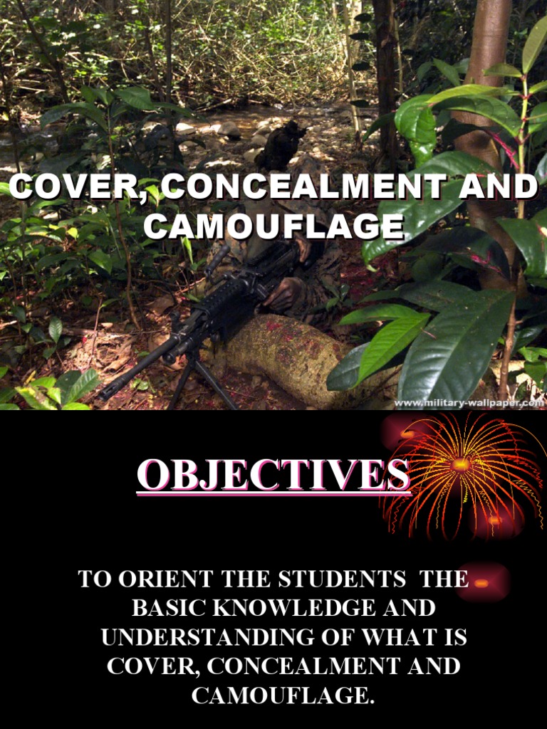 Cover, Concealment and Camouflage | PDF | Camouflage | Shadow