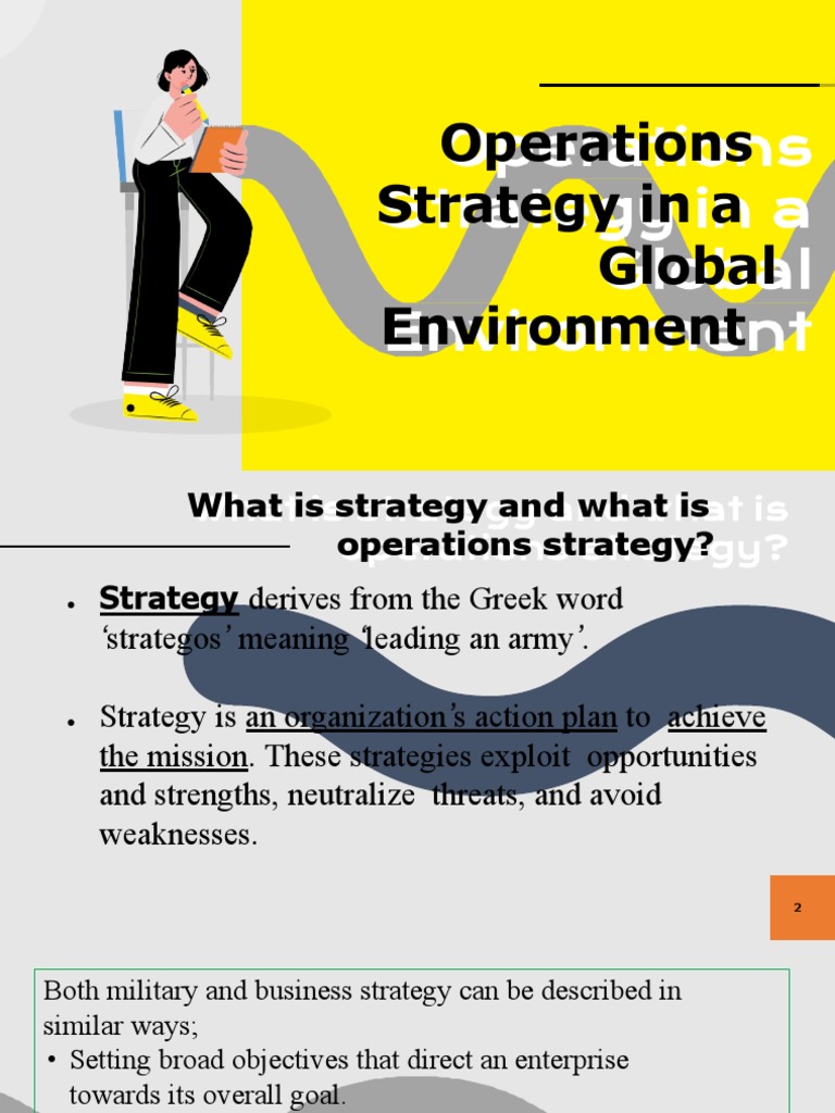 Chapter 3- Operations Strategy in a Global Environment | PDF ...