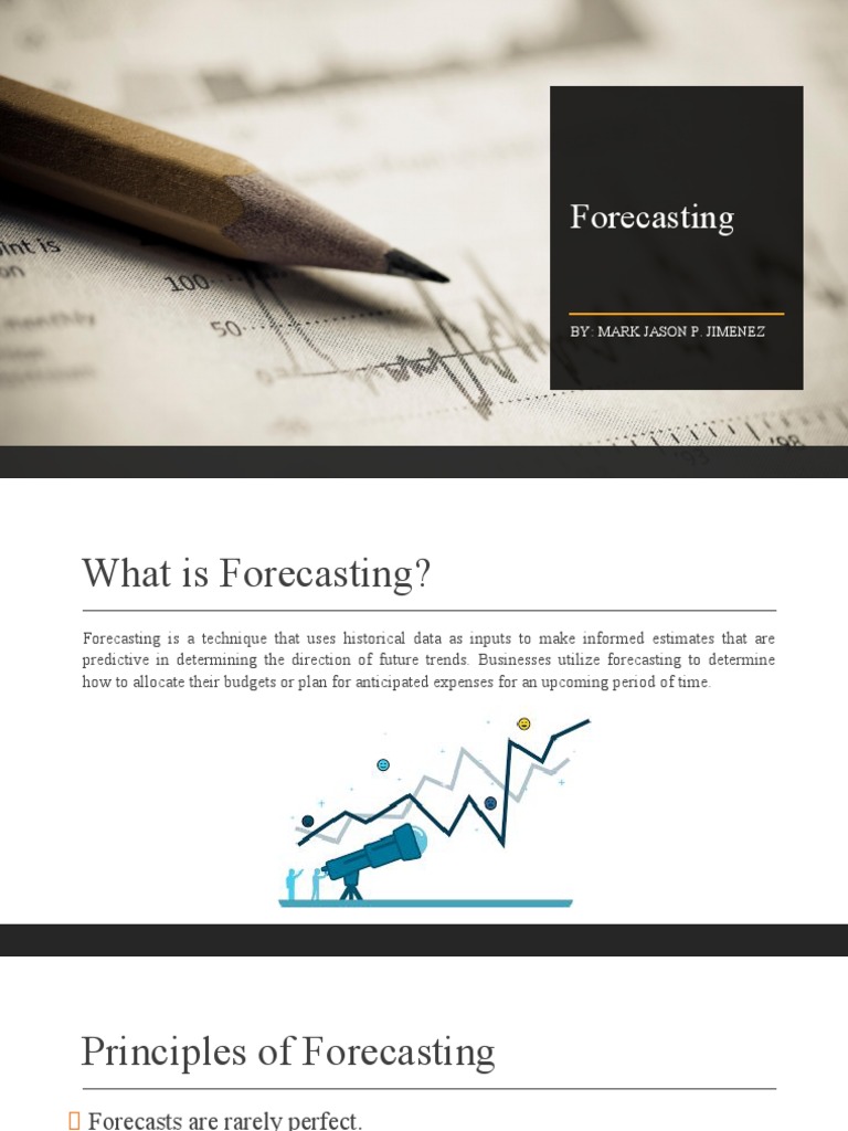 Forecasting Techniques Guide | PDF