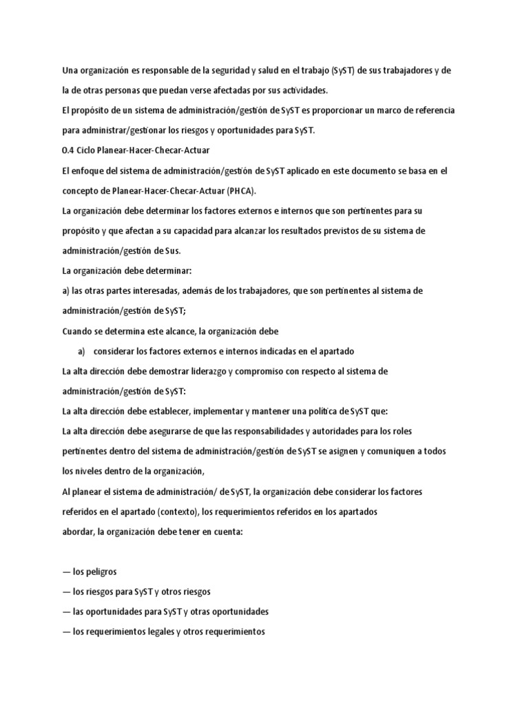 iso 14001 resume | PDF | Business