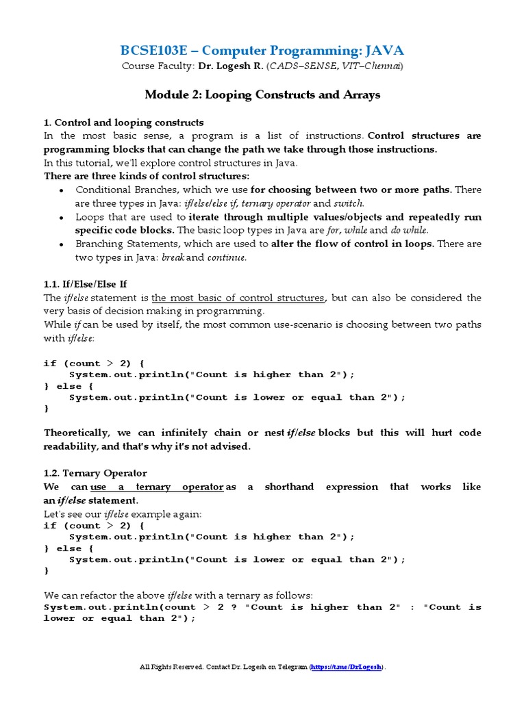 Java Module 2 | PDF | Data Type | String (Computer Science)