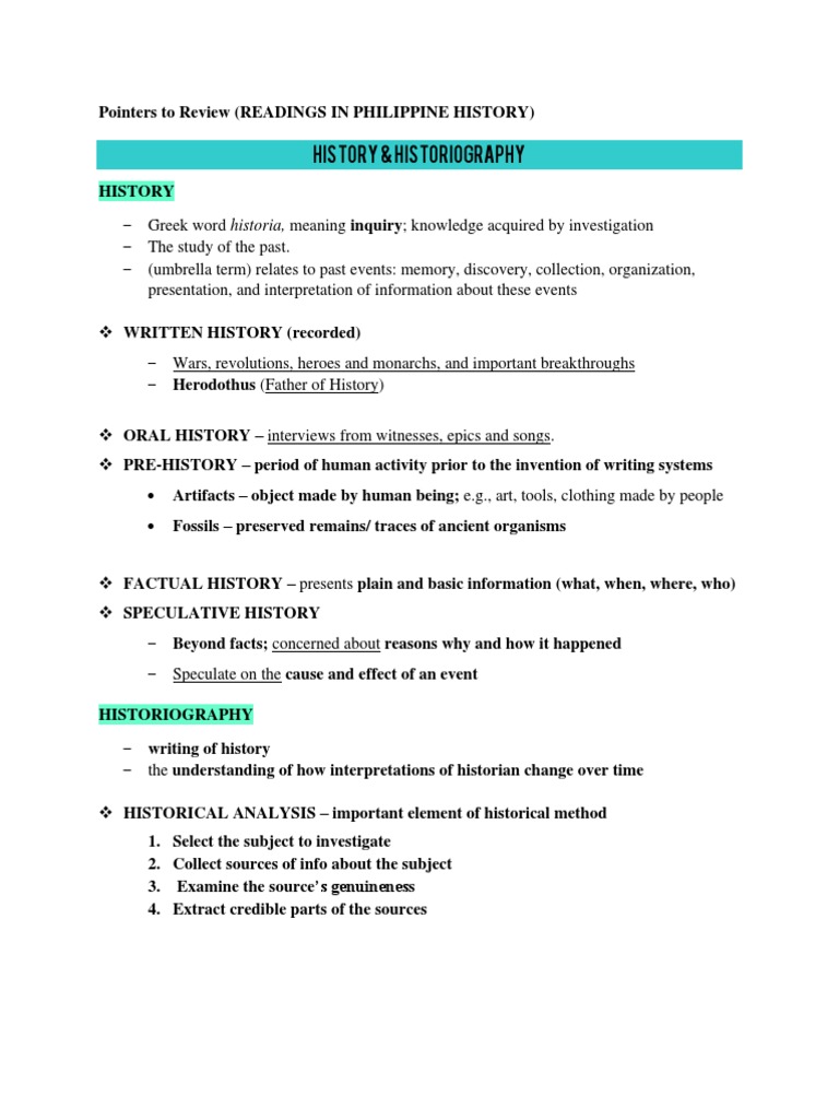RPH Reviewer | PDF | Corazon Aquino | Philippines
