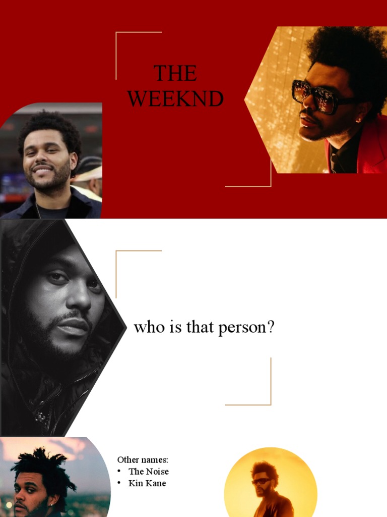 The Weeknd: Singer, Songwriter, Producer | PDF