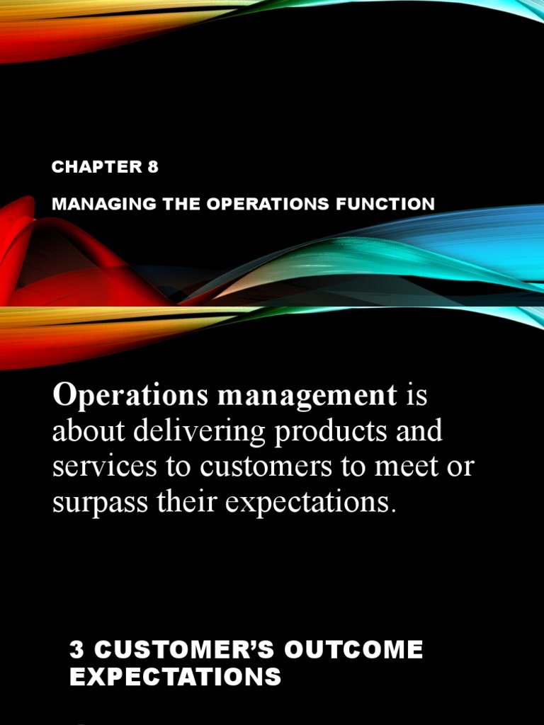 Managing The Operations Function | PDF | Inventory | Market (Economics)