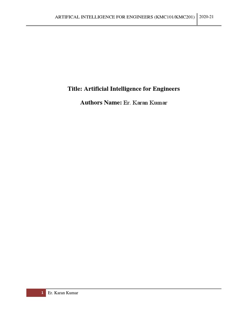 AI For Engg E-Book | PDF | Cloud Computing | Artificial Intelligence