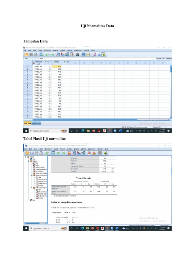 Uji Normalitas | PDF