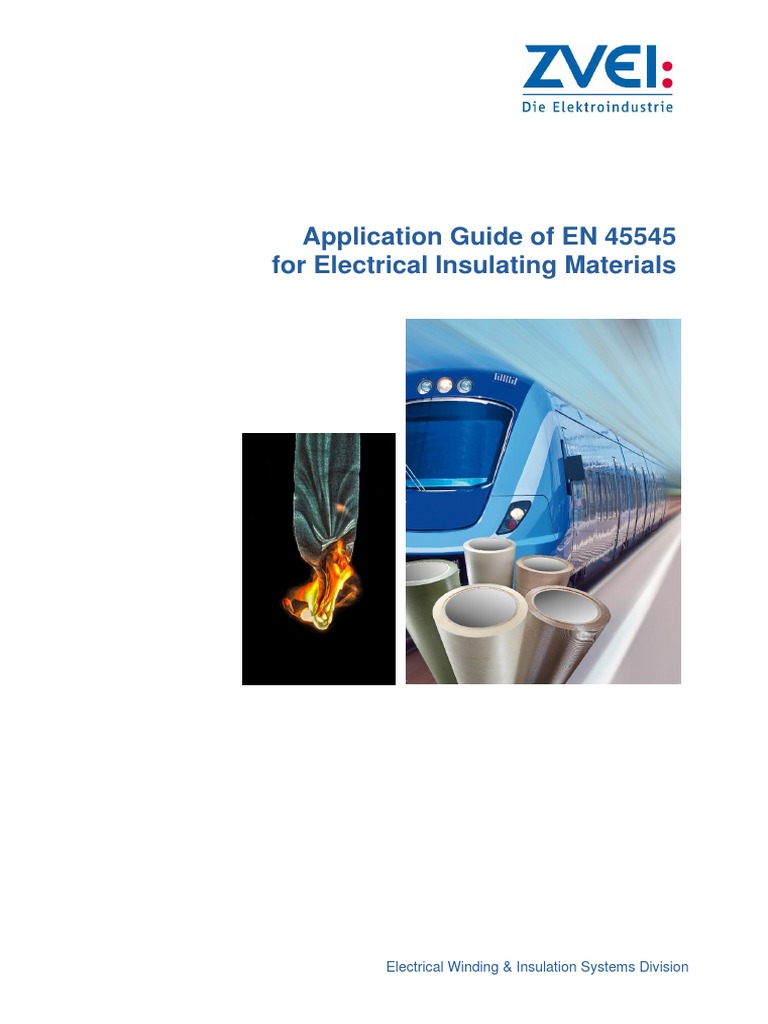 Application Guide of EN 45545 For Electrical Insulating Materials | PDF